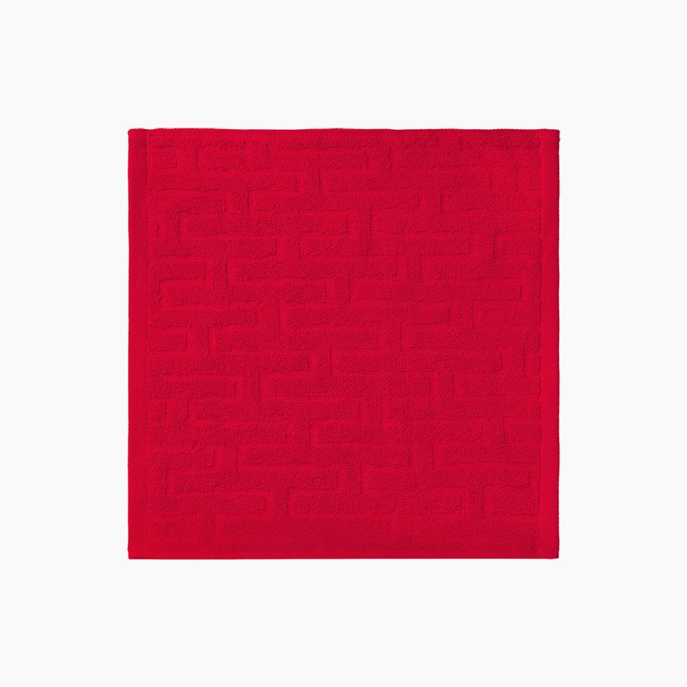 1P 시그니처 레드 수피마 핸드타올 34x34 - 감도 깊은 취향 셀렉트샵 29CM