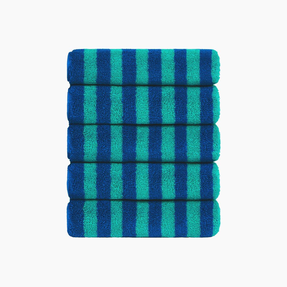 테토 5P 스트라이프 수피마 수건 스위밍 230g - 감도 깊은 취향 셀렉트샵 29CM