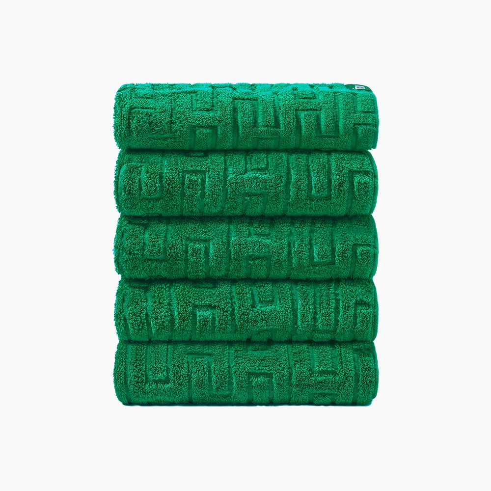 테토 5P 시그니처 수피마 수건 그린 230g - 감도 깊은 취향 셀렉트샵 29CM