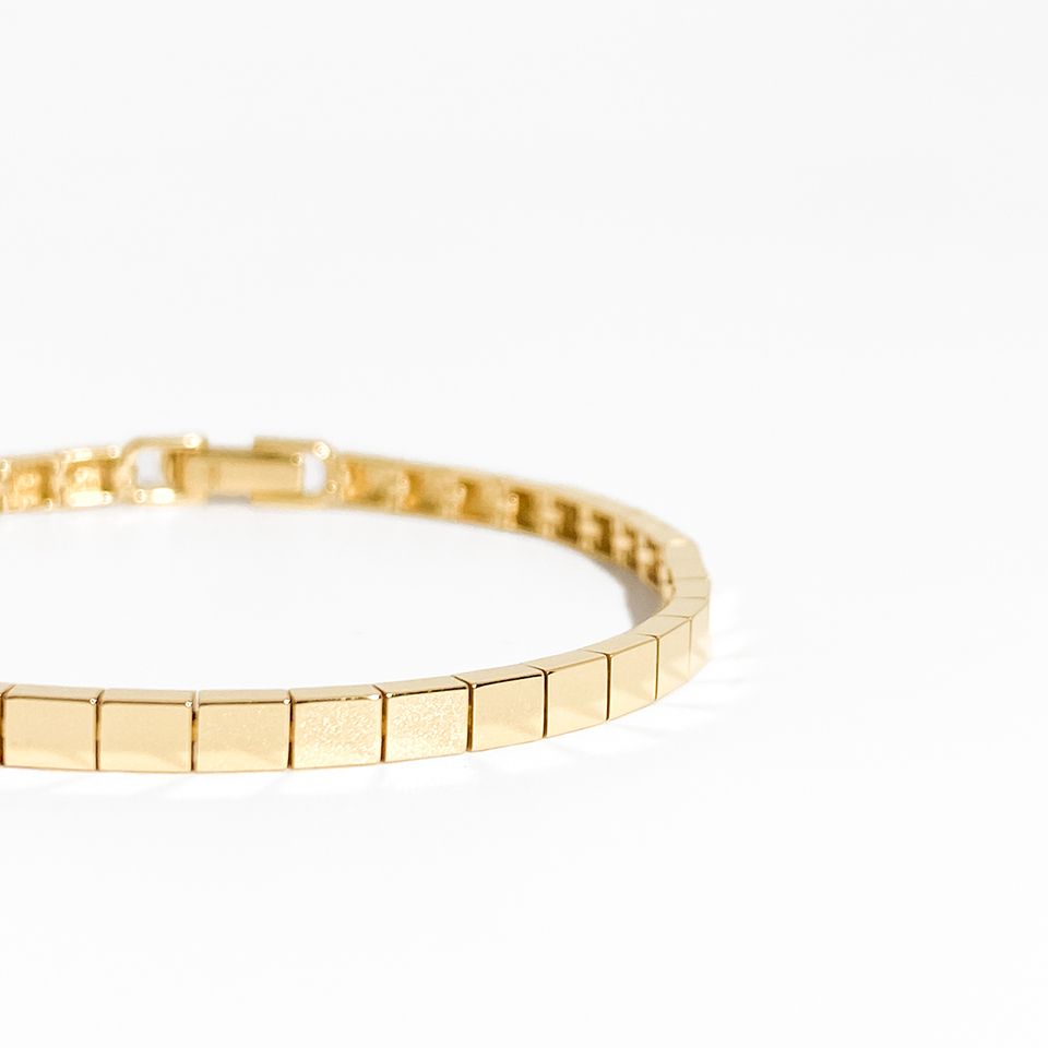 14k 18k 포드 타일 팔찌 - 감도 깊은 취향 셀렉트샵 29CM