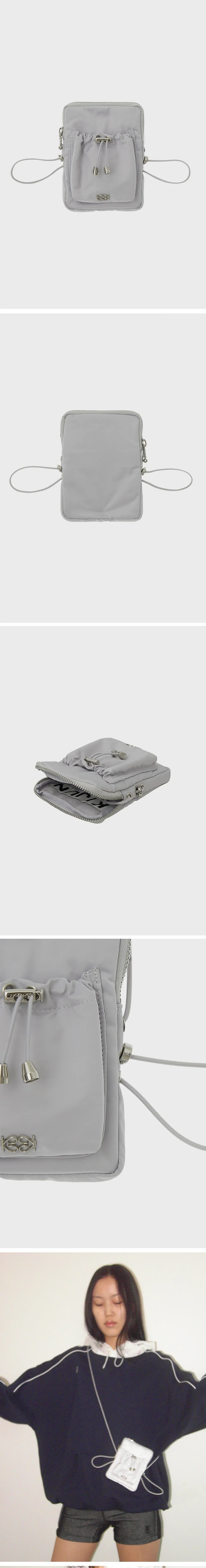 Drawstring Mini Bag (Silver) - 감도 깊은 취향 셀렉트샵 29CM