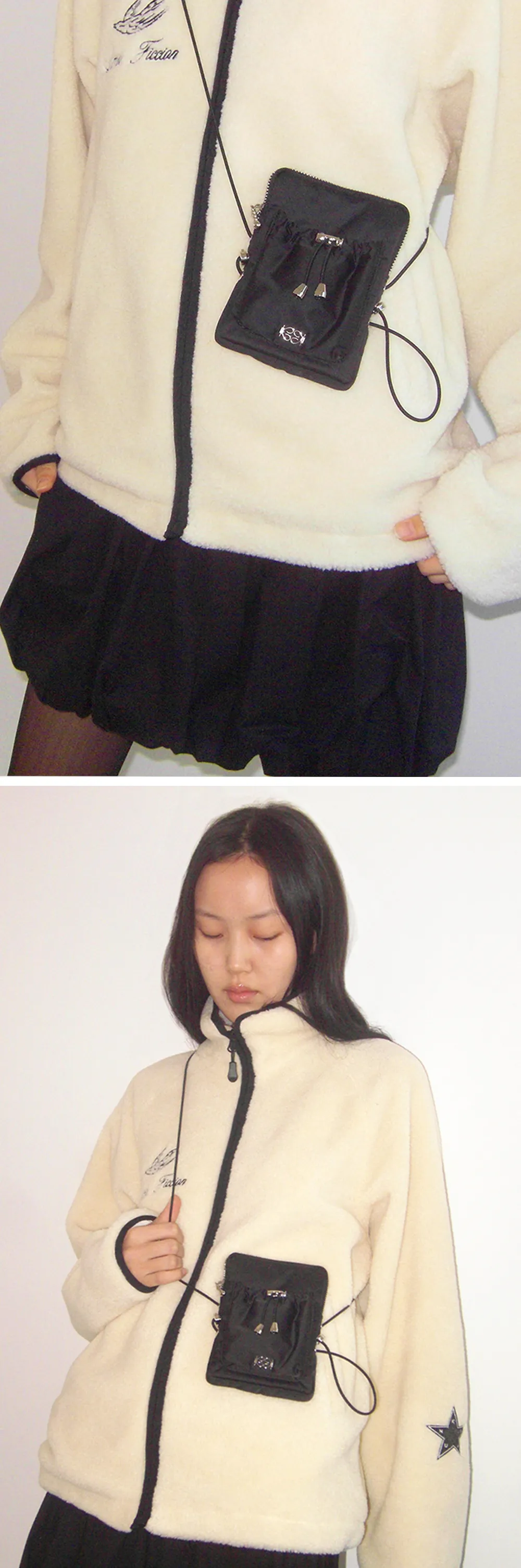 Drawstring Mini Bag (Black) - 감도 깊은 취향 셀렉트샵 29CM