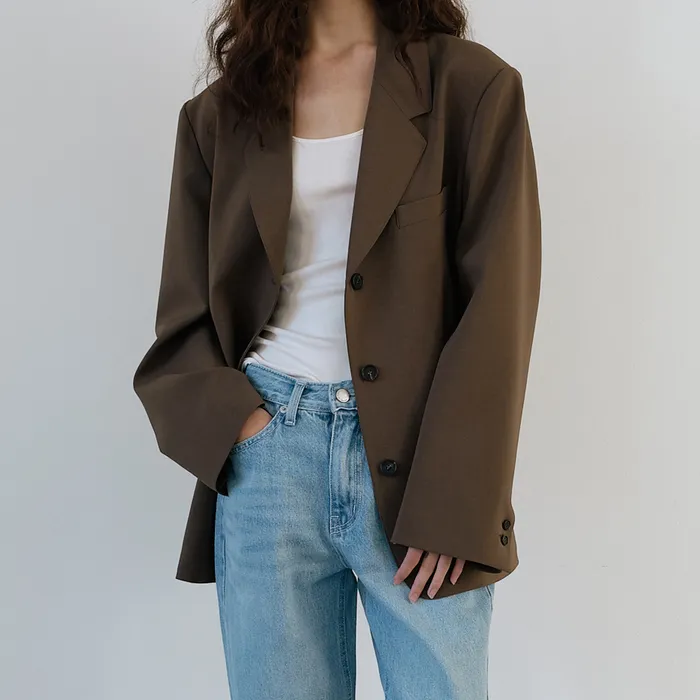 [7차 리오더][컬러 추가] Miller single button jacket_3colors - 감도 깊은 취향 셀렉트샵 29CM