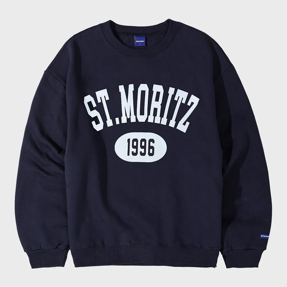 ST. MORITZ SWEATSHIRTS (NAVY) - 감도 깊은 취향 셀렉트샵 29CM