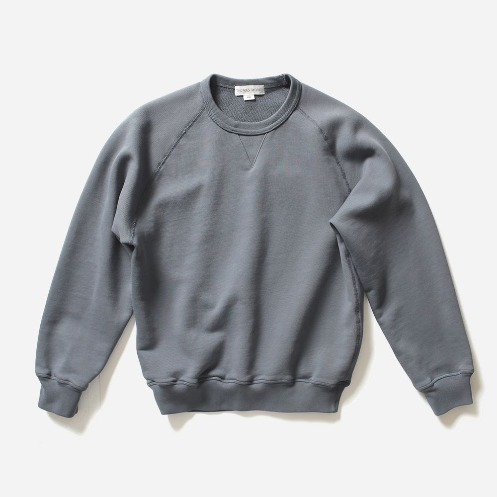 TE1-TS03 아논 스웻 라운드-윈드블루 - 감도 깊은 취향 셀렉트샵 29CM