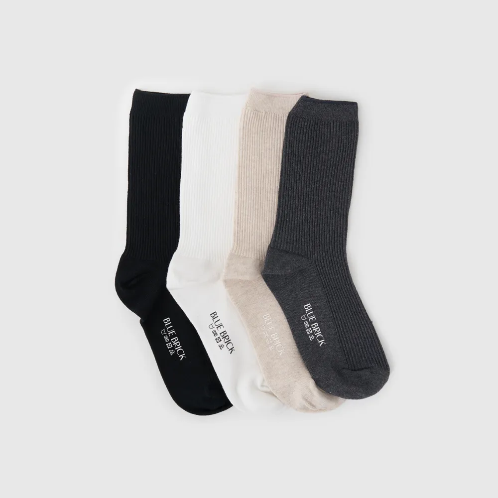 Basic ribbed socks (4colors) - 감도 깊은 취향 셀렉트샵 29CM