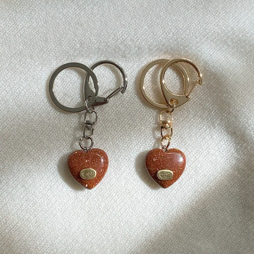 big chocolate jam heart key ring - 감도 깊은 취향 셀렉트샵 29CM