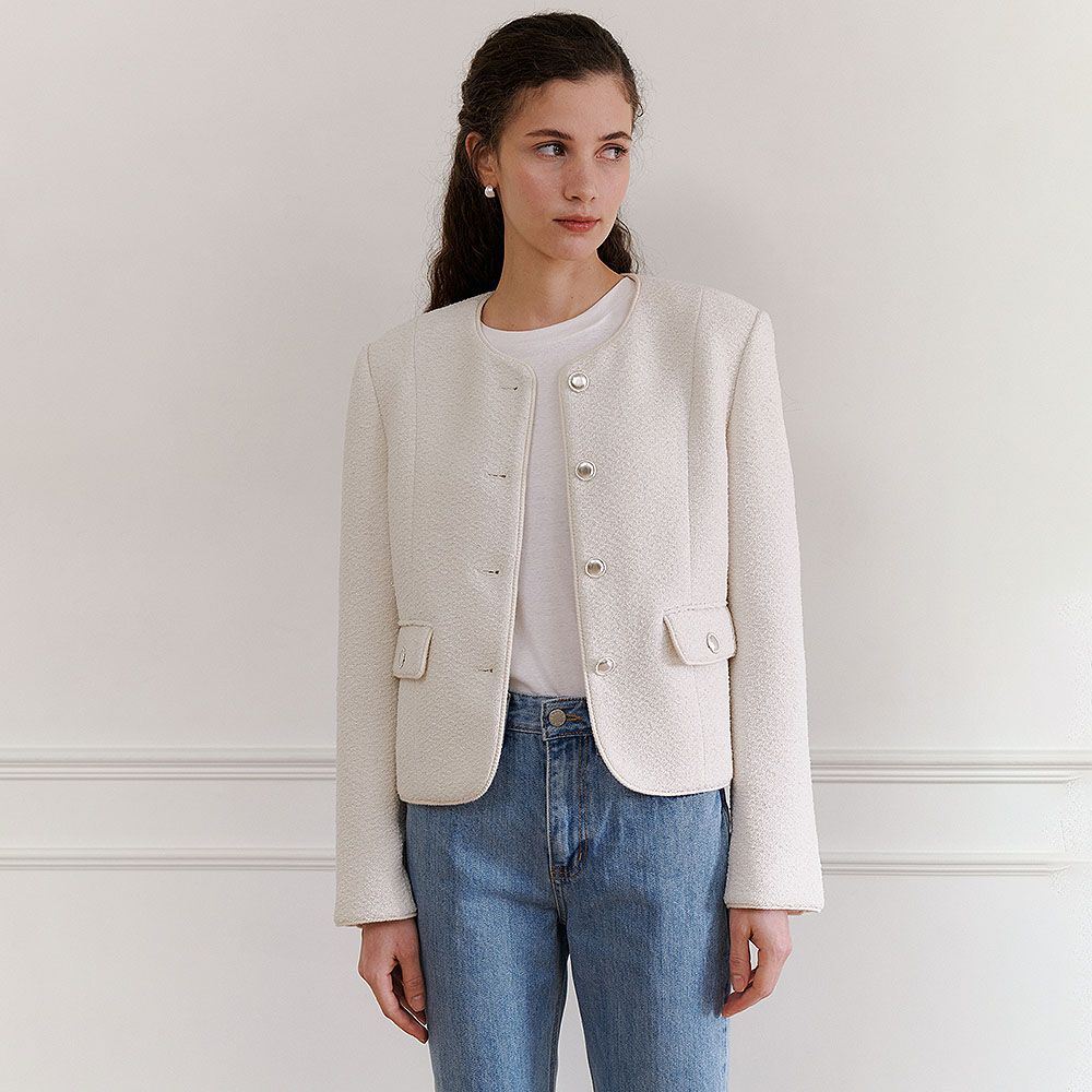 Diana Tweed Jacket_Ivory - 감도 깊은 취향 셀렉트샵 29CM