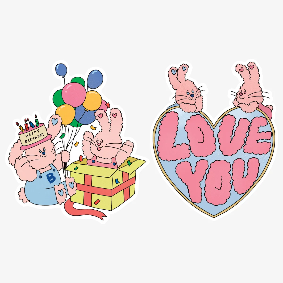 BFMA 플리버디 모양 카드 2종 (서프라이즈/러브유) - 감도 깊은 취향 셀렉트샵 29CM