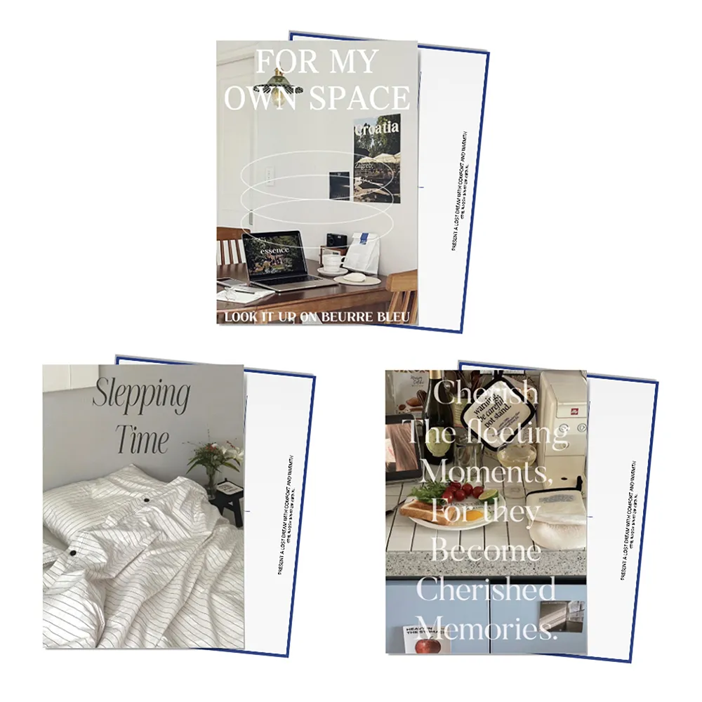 베르블루 POSTCARD (엽서 3ea) - 감도 깊은 취향 셀렉트샵 29CM