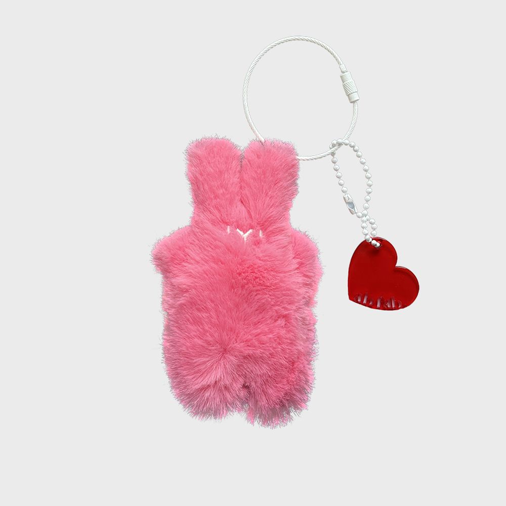 happy bunny key ring - Pink - 감도 깊은 취향 셀렉트샵 29CM