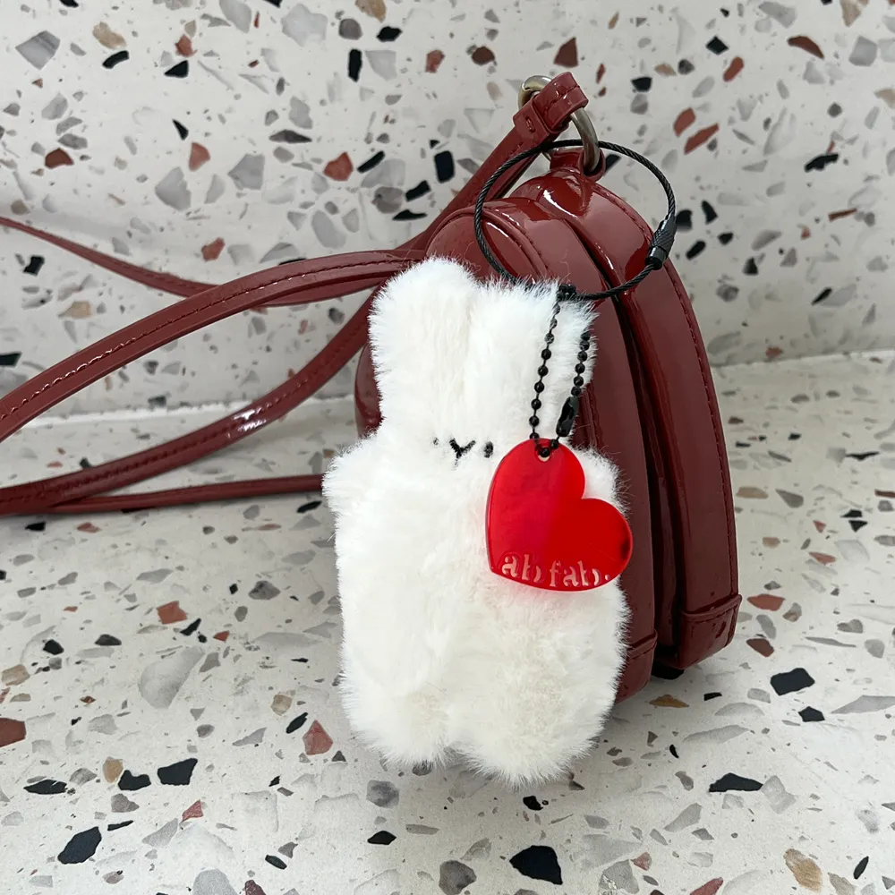 happy bunny key ring - White - 감도 깊은 취향 셀렉트샵 29CM