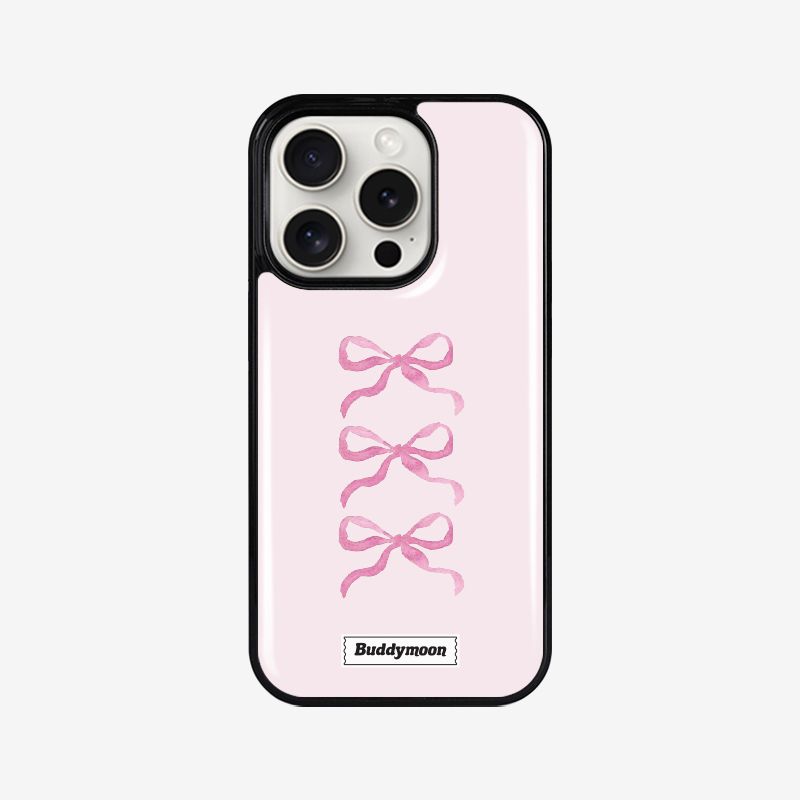 triple pink ribbon epoxy case 폰케이스 - 감도 깊은 취향 셀렉트샵 29CM