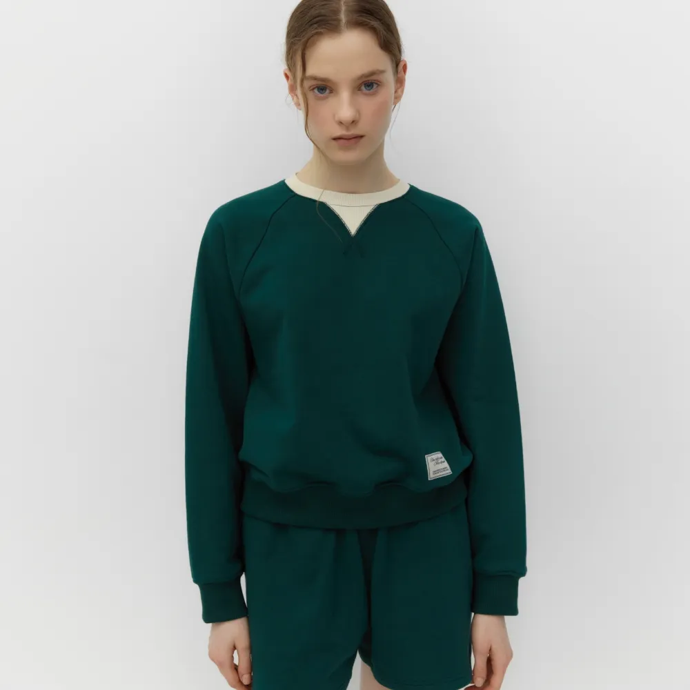 crew neck sweat set up - green - 감도 깊은 취향 셀렉트샵 29CM