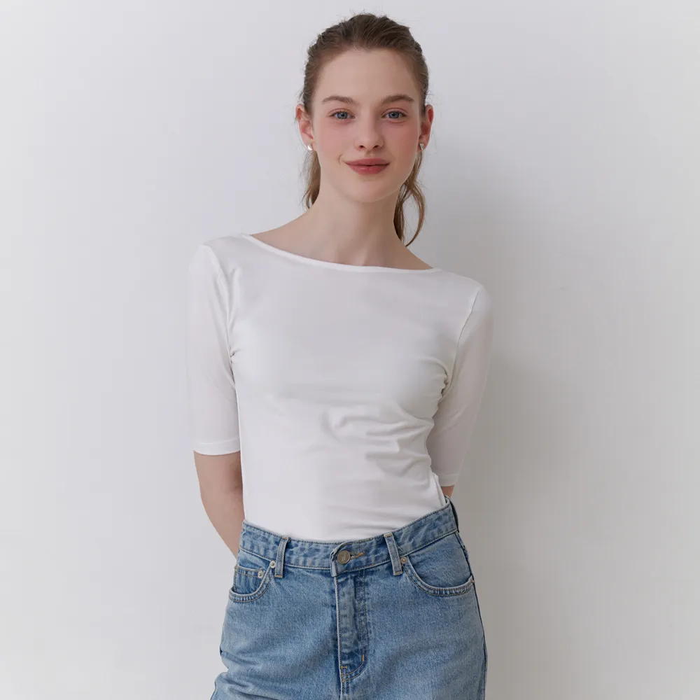 Coy reversible t-shirt (white) - 감도 깊은 취향 셀렉트샵 29CM