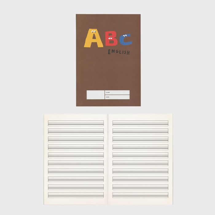 NOTEBOOK - B5 (영어/ABC) - 감도 깊은 취향 셀렉트샵 29CM