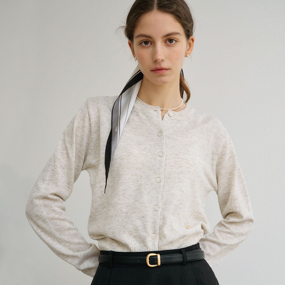Soft Bamboo Classic Cardigan_Oatmeal - 감도 깊은 취향 셀렉트샵 29CM