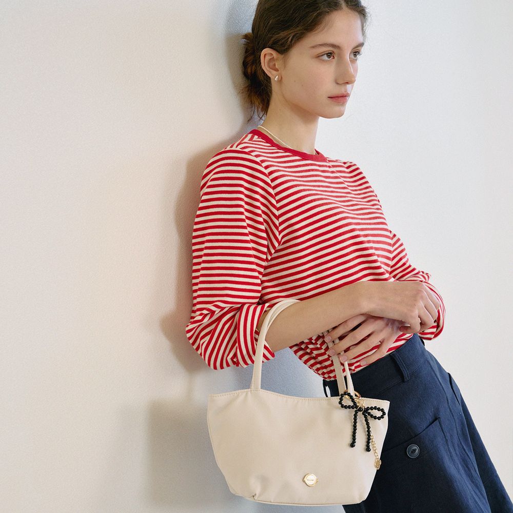 Hairy Nylon Tote Bag_Sand - 감도 깊은 취향 셀렉트샵 29CM