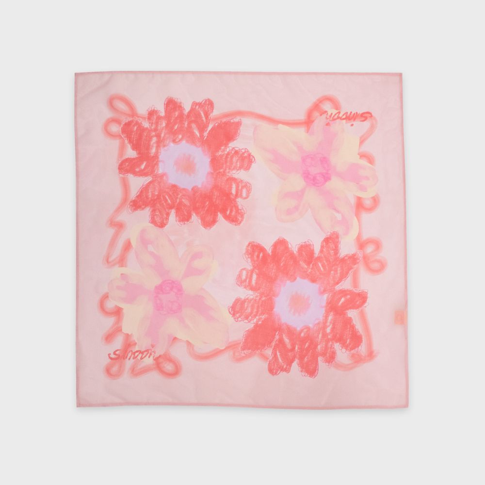 Pattern Scarf (Light Pink) - 감도 깊은 취향 셀렉트샵 29CM