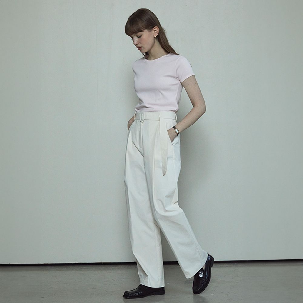 Cotton Tuck Pants Ivory - 감도 깊은 취향 셀렉트샵 29CM