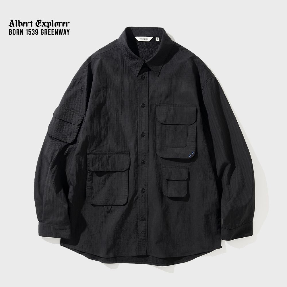 ripstop multi pocket shirt black - 감도 깊은 취향 셀렉트샵 29CM