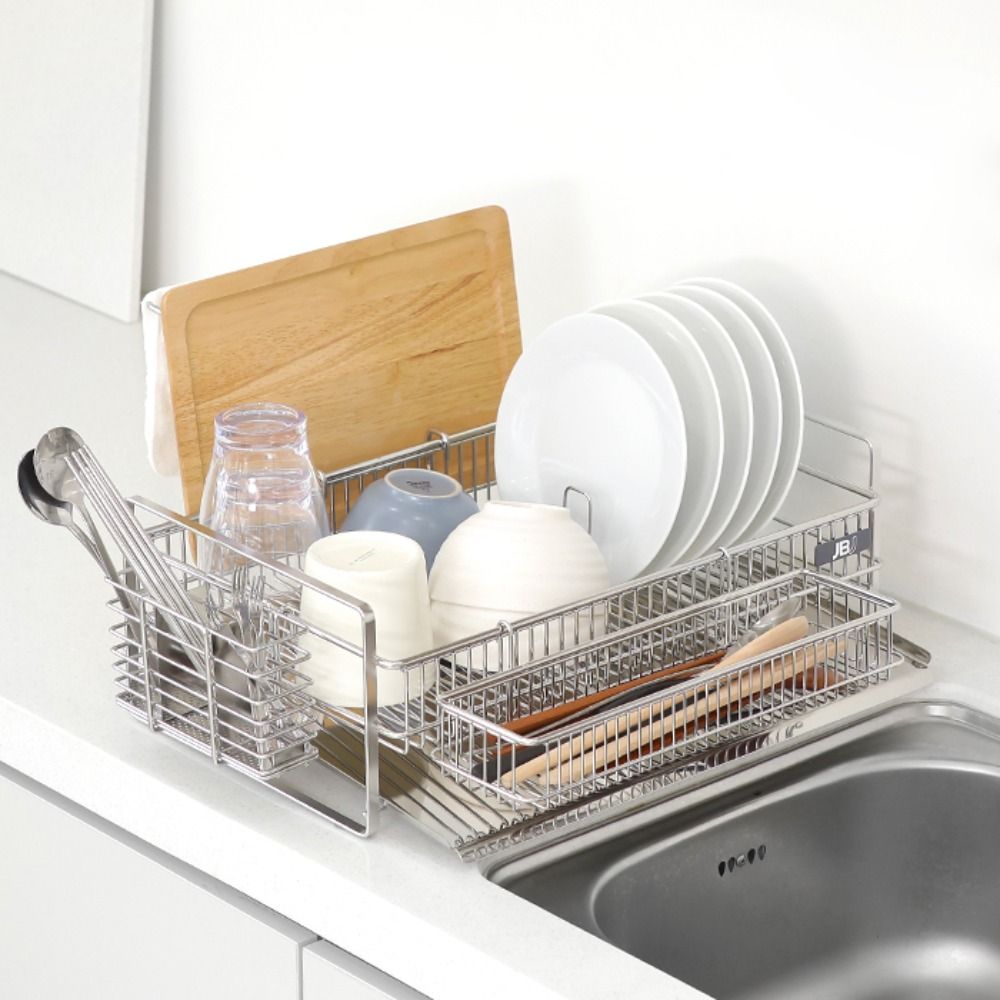 JBJ 올패키지 주방 식기건조대 올스텐 304 1단 2단 세로형 - 감도 깊은 취향 셀렉트샵 29CM