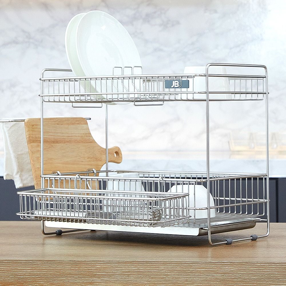 JBJ 코모드 주방 식기건조대 올스텐 2단 - 감도 깊은 취향 셀렉트샵 29CM