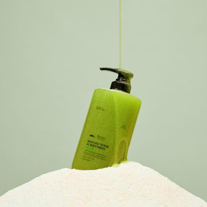 바스파 바쓰 솔트 스크럽 에이씨 바디 워시 퓨어 리프 1000ml 감도 깊은 취향 셀렉트샵 29cm