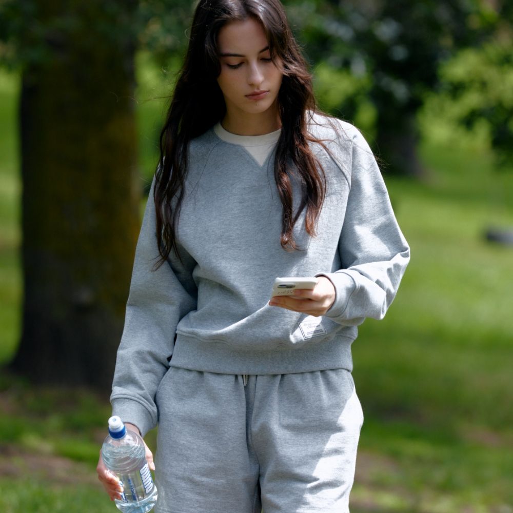 crew neck sweat set up - gray - 감도 깊은 취향 셀렉트샵 29CM