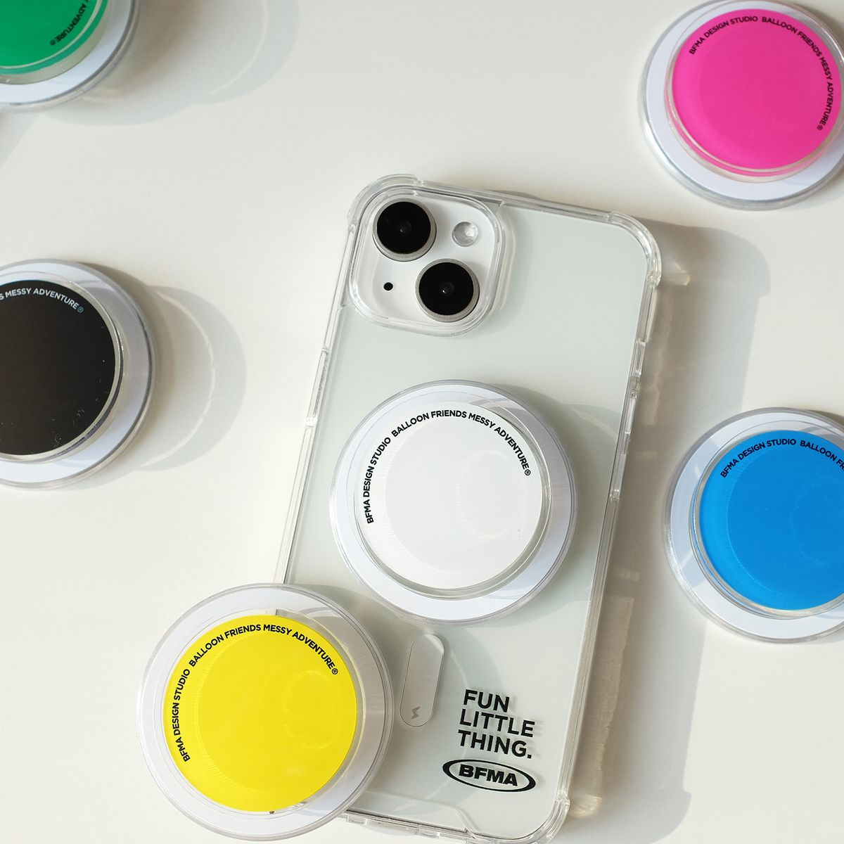 BFMA 맥세이프 톡 FLT 컬러 7종 (오렌지, 블루, 옐로우, 핫핑크, 블랙, 화이트, 그린) - 감도 깊은 취향 셀렉트샵 29CM