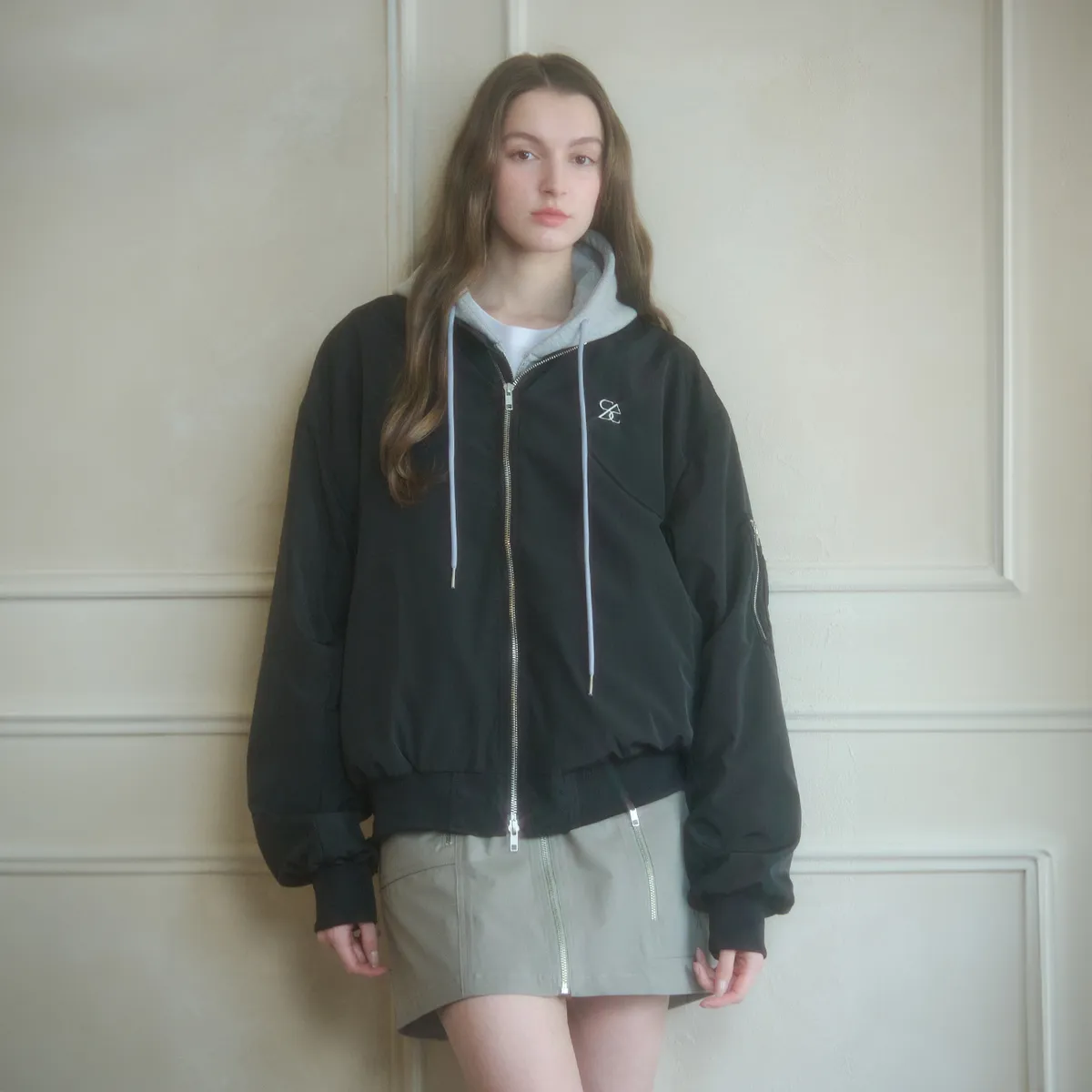 오버핏 항공점퍼 MA-1 블랙 4W241D001 - 감도 깊은 취향 셀렉트샵 29CM