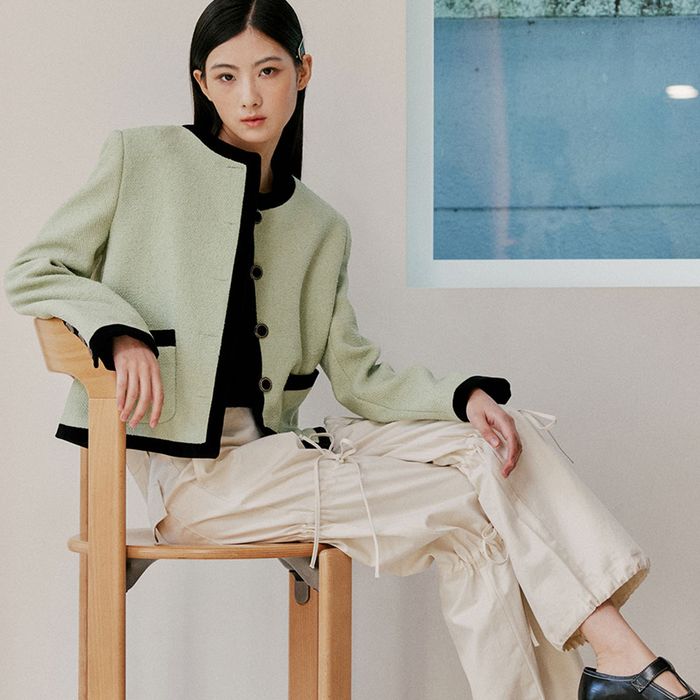 MONICA Tweed Jacket(모니카)_MINT - 감도 깊은 취향 셀렉트샵 29CM