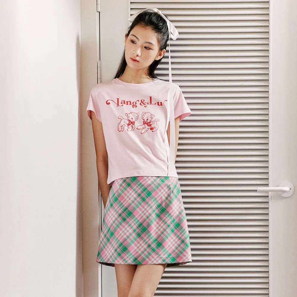 BINEE Mini Skirt(비니)_PINK - 감도 깊은 취향 셀렉트샵 29CM