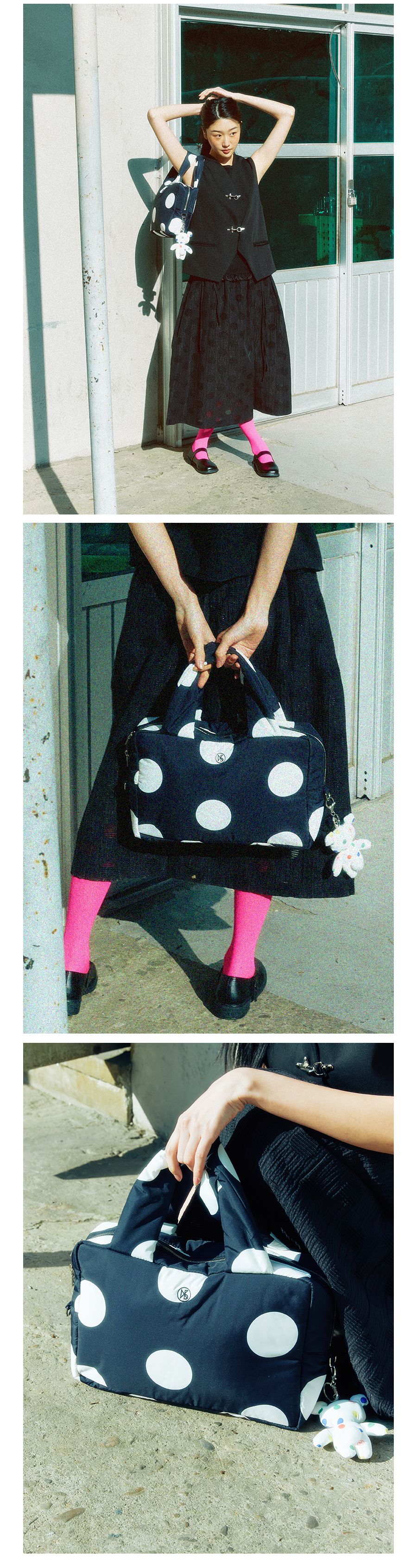 Padding Tote Bag (Big DOT) - 감도 깊은 취향 셀렉트샵 29CM