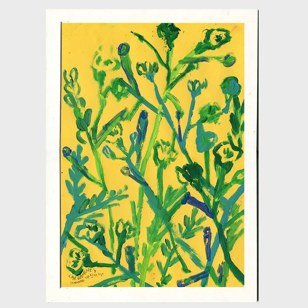 [JYOOMN] 매일의 생 - 탄생화 프로젝트 #0203 황새냉이 그대에게 바친다 - 감도 깊은 취향 셀렉트샵 29CM