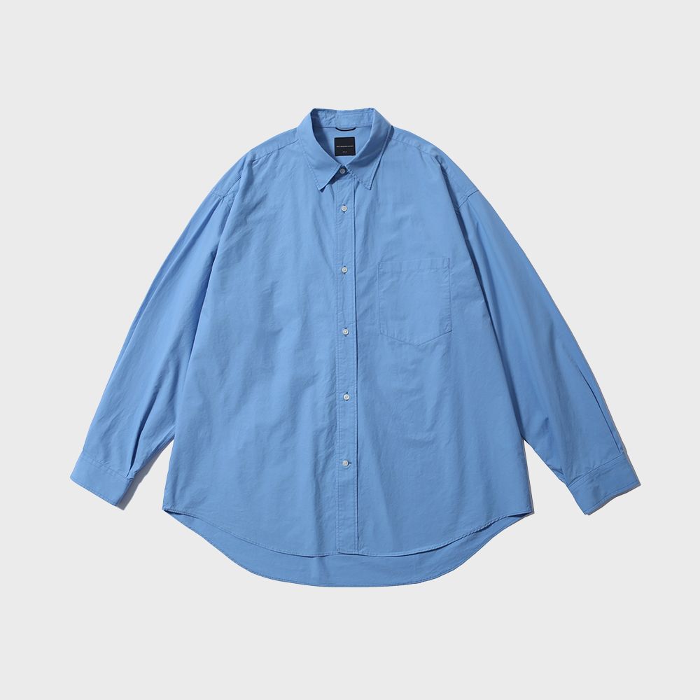 [SS24]UNIFORM SHIRT / CORNFLOWER BLUE - 감도 깊은 취향 셀렉트샵 29CM