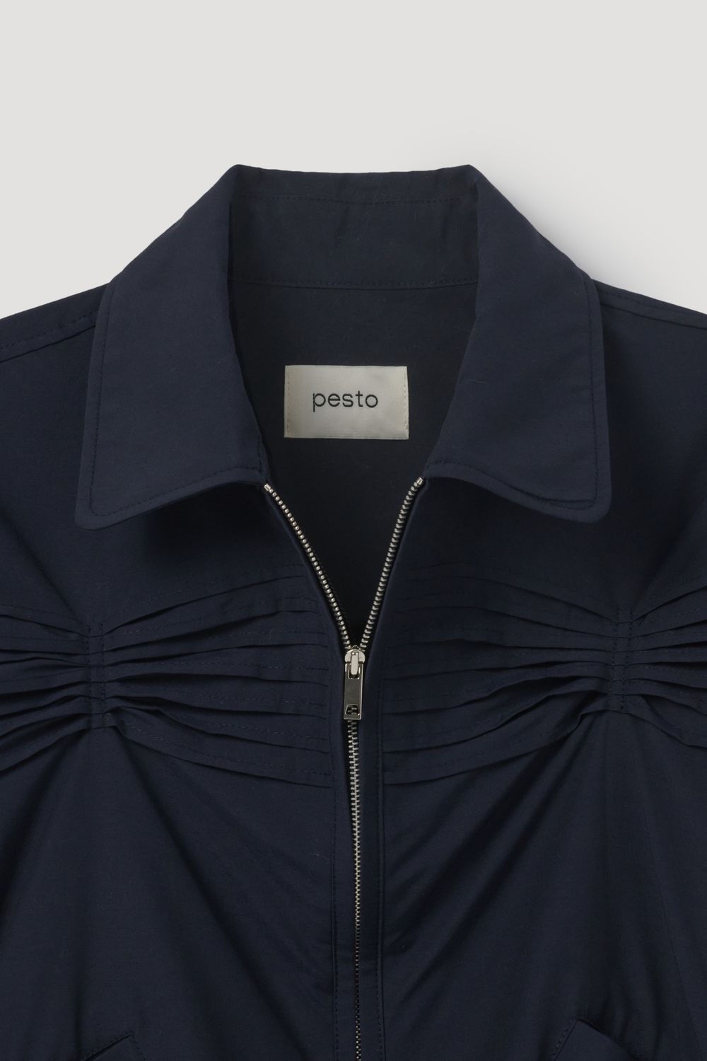 PINTUCK BOMBER JACKET DARK LAKE - 감도 깊은 취향 셀렉트샵 29CM