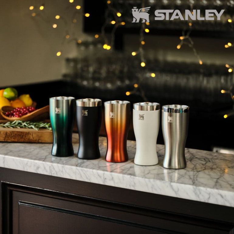 [스탠리공식유통사] 골든아워 프리즘 필스너 비어 글라스 443ml (3 colors) - 감도 깊은 취향 셀렉트샵 29CM