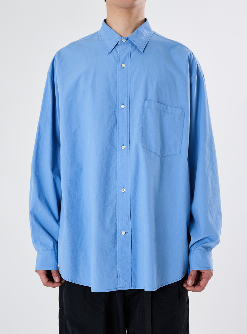 [SS24]UNIFORM SHIRT / CORNFLOWER BLUE - 감도 깊은 취향 셀렉트샵 29CM