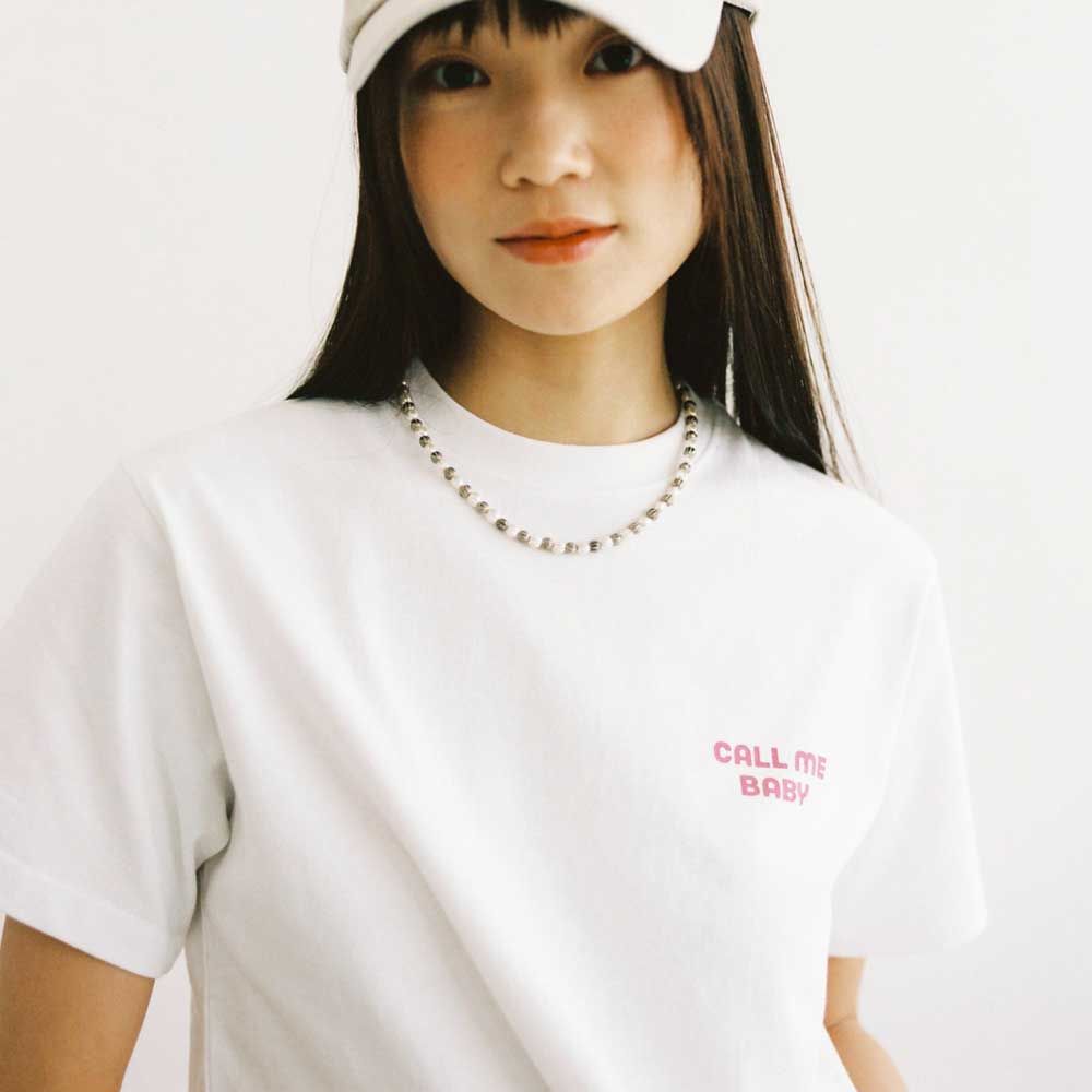 Baby Simple Logo Tee_White - 감도 깊은 취향 셀렉트샵 29CM
