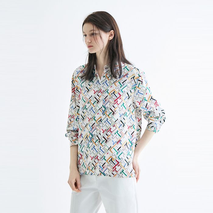 [24SS] 멀티 모노그램 패턴 셔츠 - 감도 깊은 취향 셀렉트샵 29CM