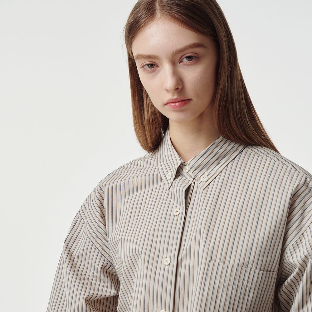 ARIA Shirt (Ivory Stripe) - 감도 깊은 취향 셀렉트샵 29CM