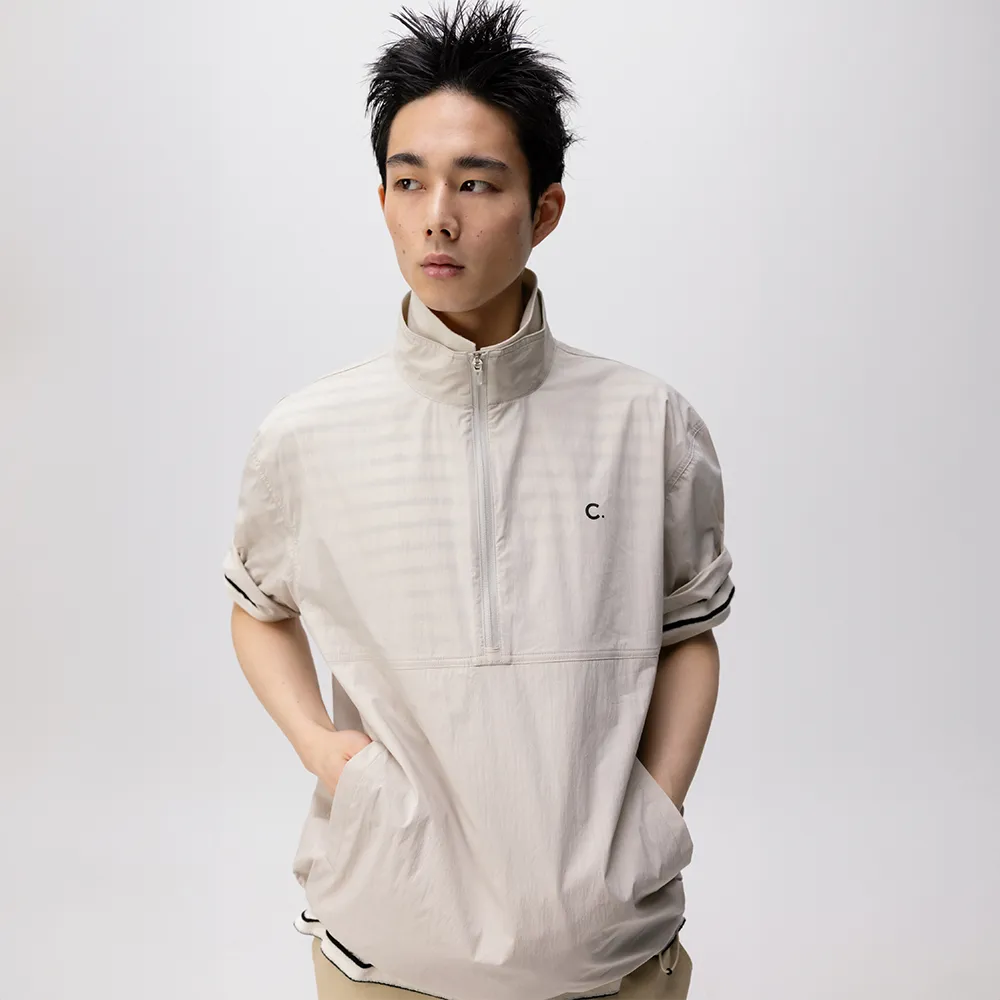 [24SS clove] Field Short Sleeve Anorak (Light Beige) - 감도 깊은 취향 셀렉트샵 29CM