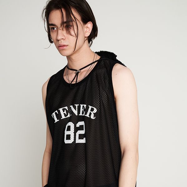 Tener 82 Sleeveless Mesh Rash Guard Black - 감도 깊은 취향 셀렉트샵 29CM
