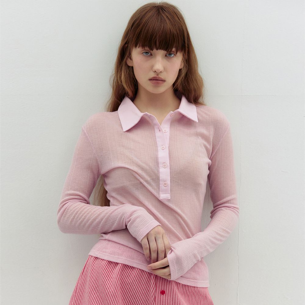 Jamie Sheer Shirt PINK - 감도 깊은 취향 셀렉트샵 29CM