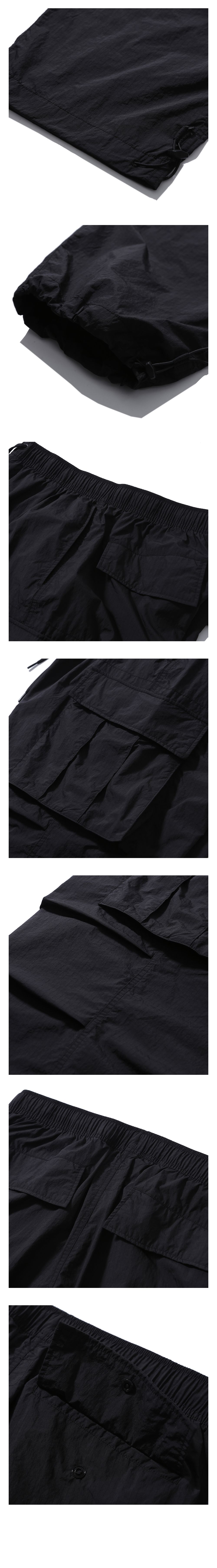 [SS24]OVER MIL 6P PANTS / BLACK RIPSTOP - 감도 깊은 취향 셀렉트샵 29CM
