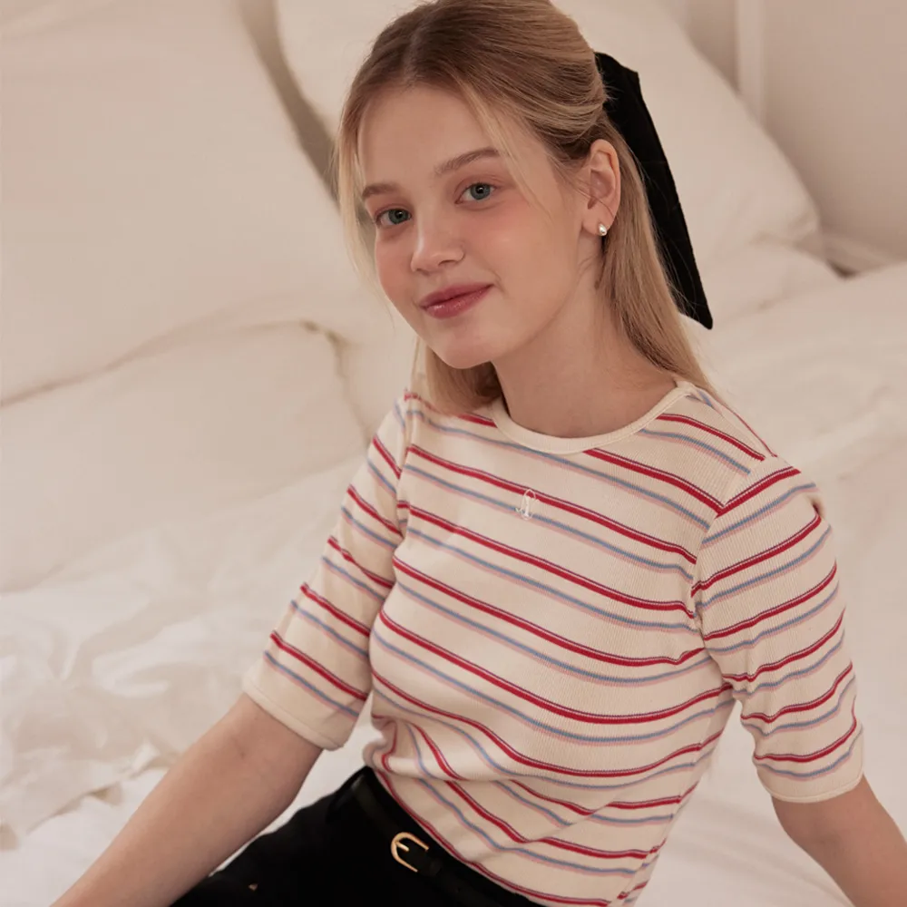 유네미 스트라이프 반팔티 (2COL) Y4T013 - 감도 깊은 취향 셀렉트샵 29CM