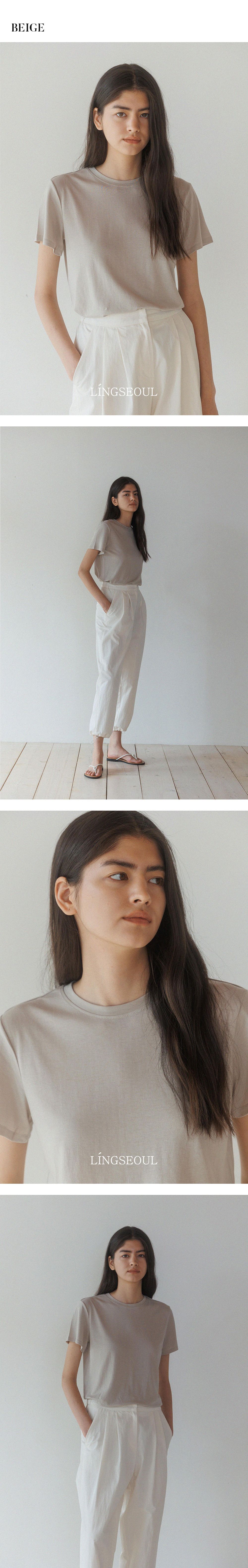 tencel blended round TOP (4color) - 감도 깊은 취향 셀렉트샵 29CM