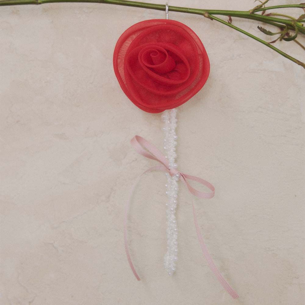 hish rose key ring- red - 감도 깊은 취향 셀렉트샵 29CM