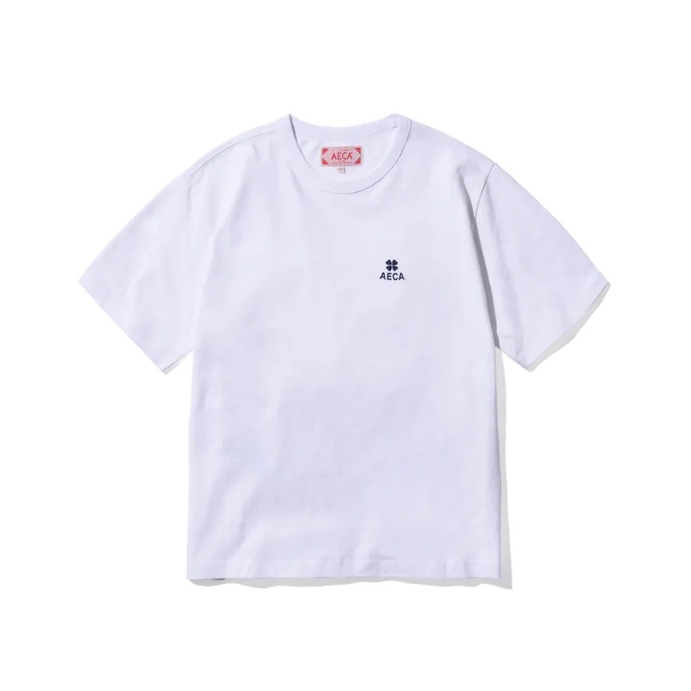 EVERYDAY AECA CLOVER HALF SLEEVE TEE-WHITE - 감도 깊은 취향 셀렉트샵 29CM